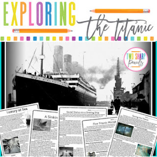 4 High Interest Titanic Ideas That Will Actively Engage Students - Two ...