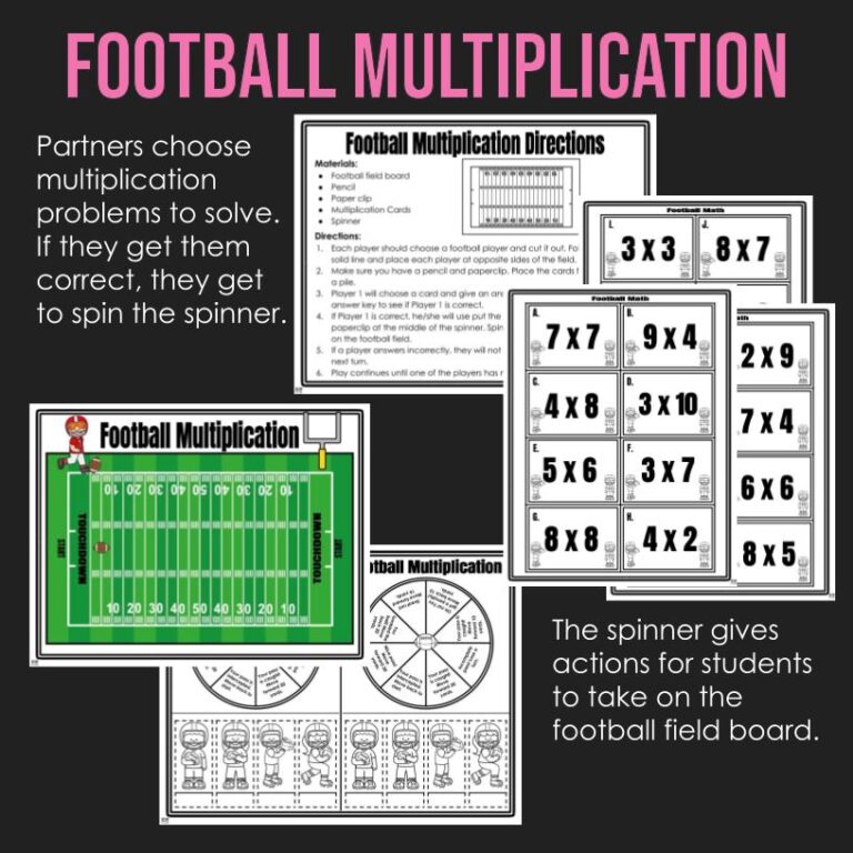 Simple Football Themed Classroom Transformation Ideas for the "Big Game ...